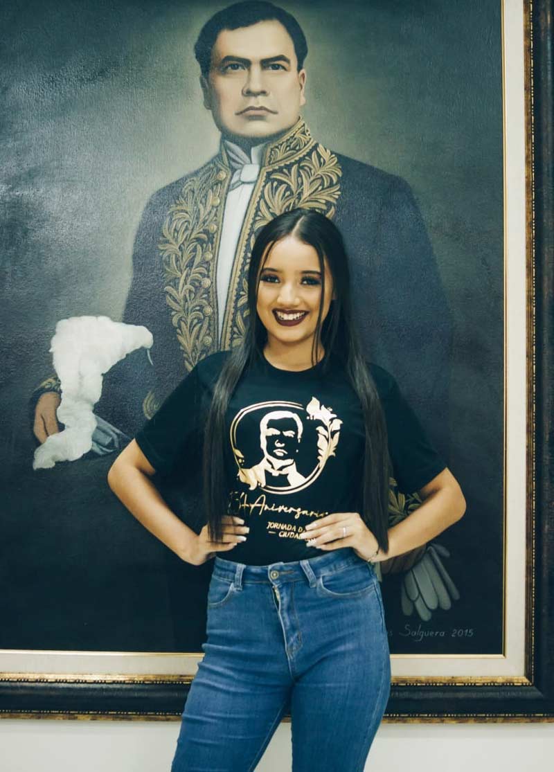 Dariana Meza, la musa amante de Rubén y del turismo nicaragüense